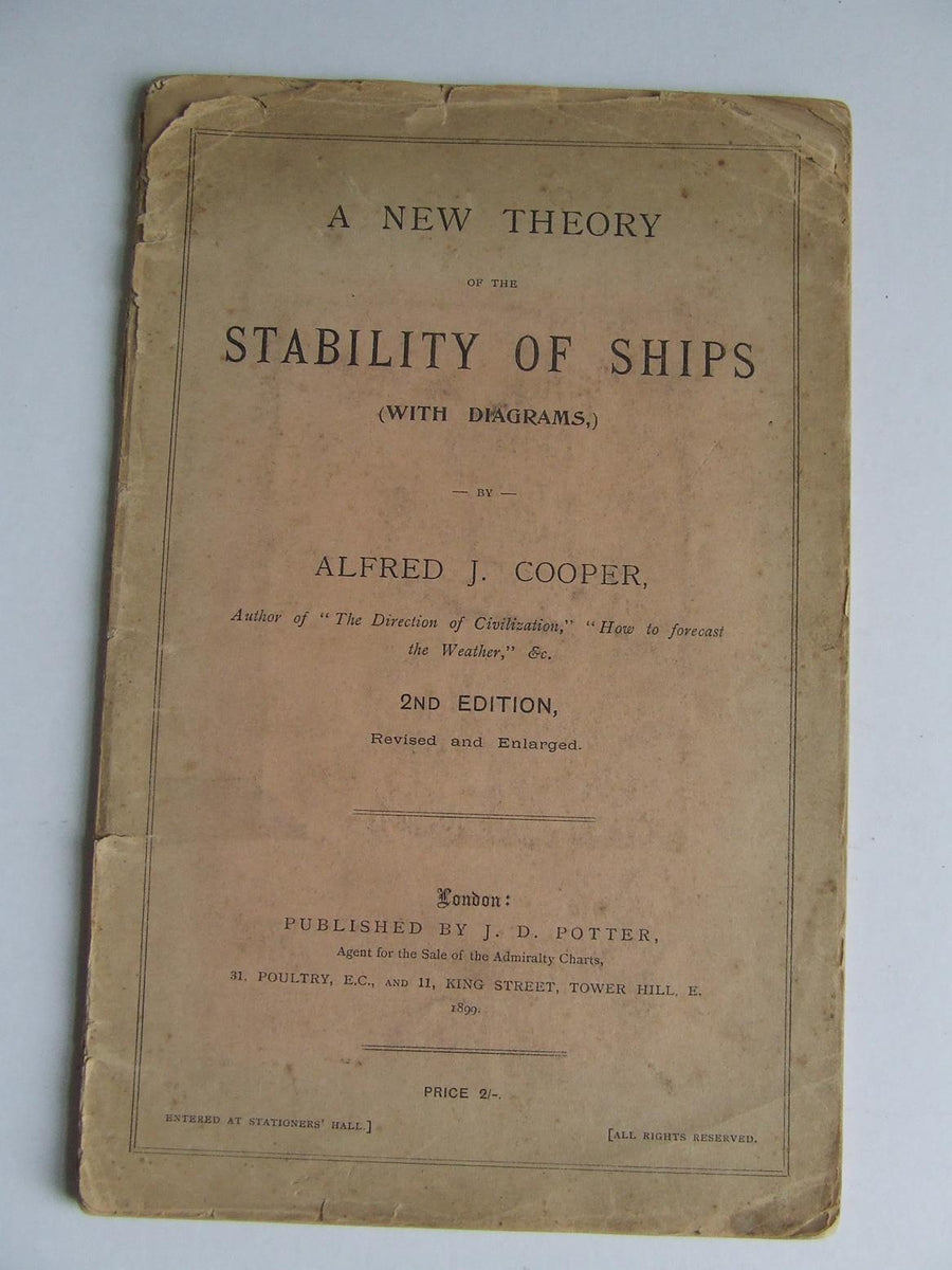 A New Theory of the Stability of Ships (with diagrams) – McLaren Books