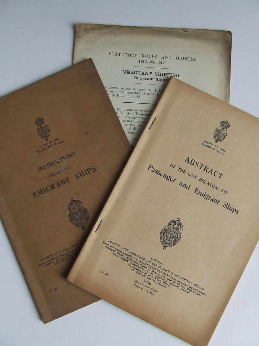 Emigrant Ships – McLaren Books