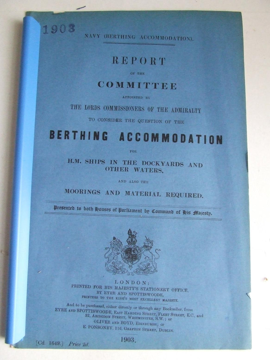 Navy (Berthing Accommodation) – McLaren Books